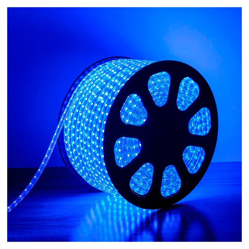 RUBAN LED BLEU SMD5050 60led/m 50 mètres | Ledgam
