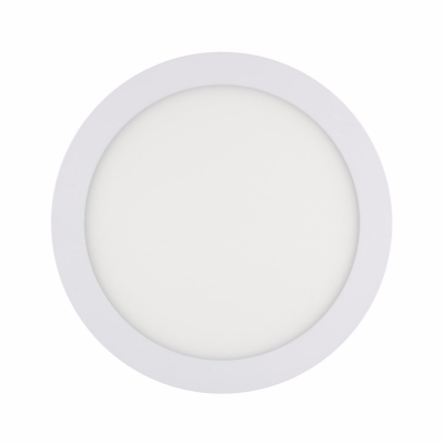 Dalle LED ronde contour blanc 18w Coupe 200mm | Ledgam